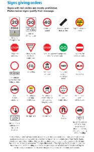 Traffic Signs (PDF) | Learner Driver UK